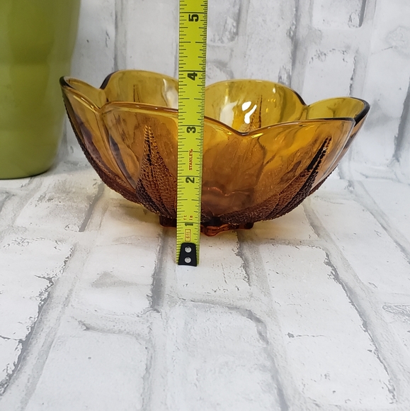 Anchor Hocking | Dining | Vintage Anchor Hocking Amber Renaissance ...
